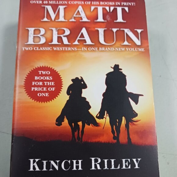 Other | Kinch Riley And Hickok And Cody Two Classic Westerns By Matt ...